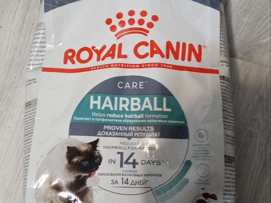 Корм для кошек royal canin Hairball care 2 кг