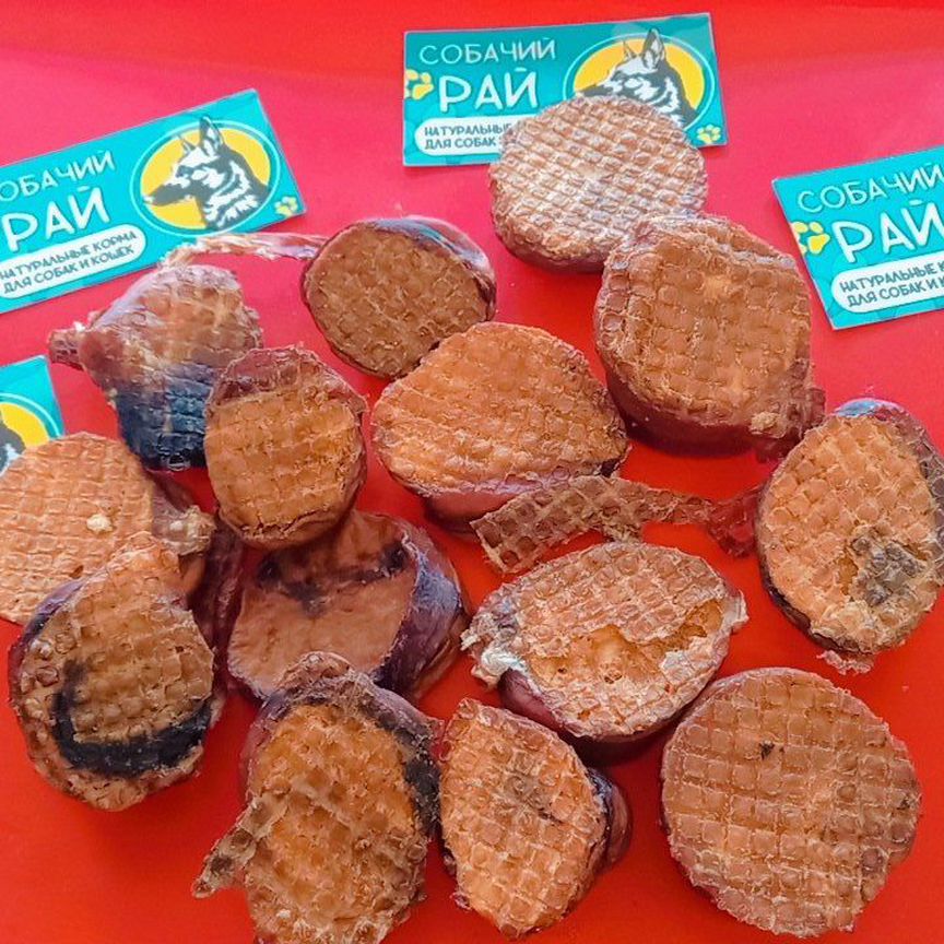 Семенники бычьи сушеные для собак