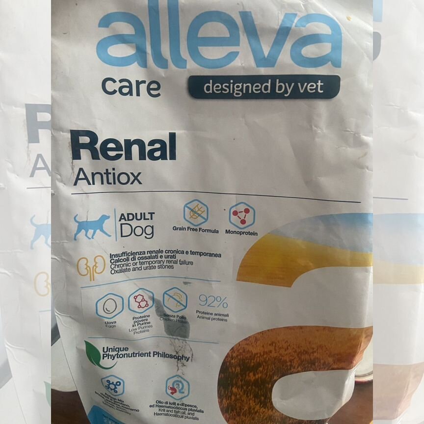 Alleva renal корм для собак ренал