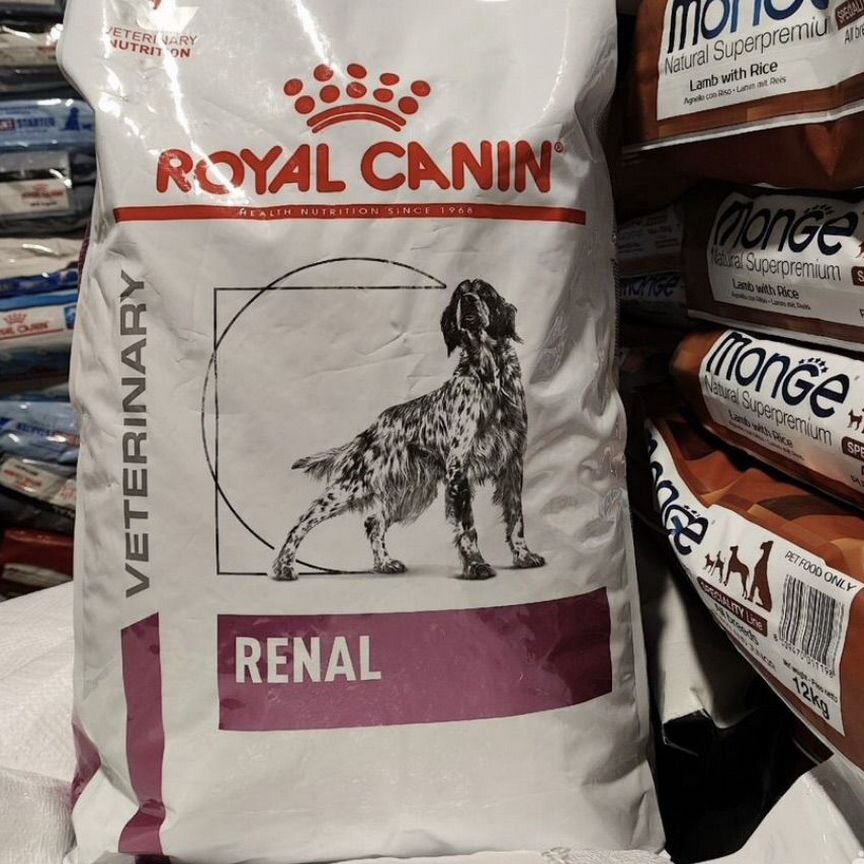 Вет диета Royal Canin Renal 12 кг