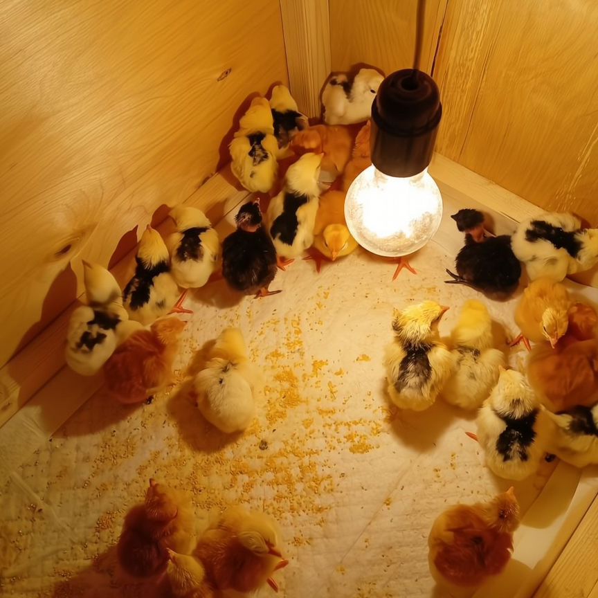 Цыплята подрошенные