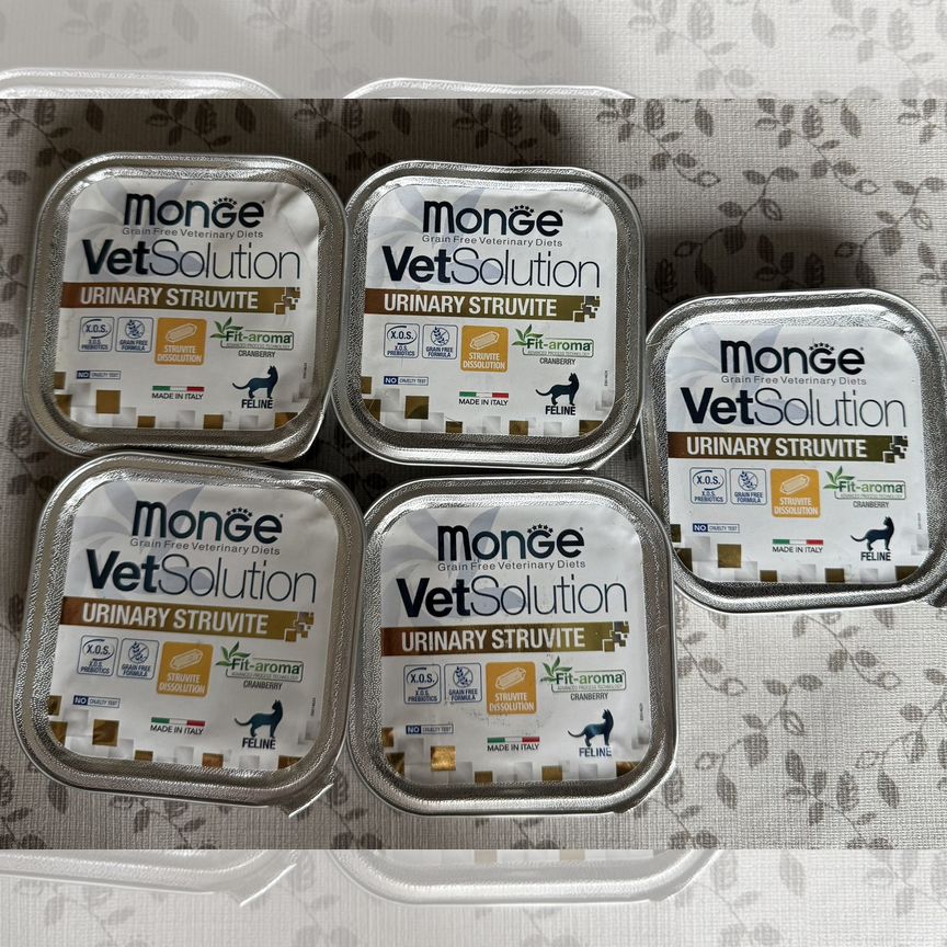 Корм Monge VetSolution Urinary Struvite