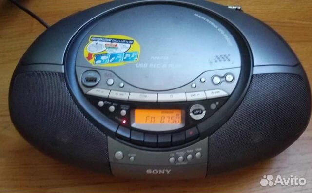 Переносная магнитола sony с тюнером и сд купить в Мытищах | Электроника ...
