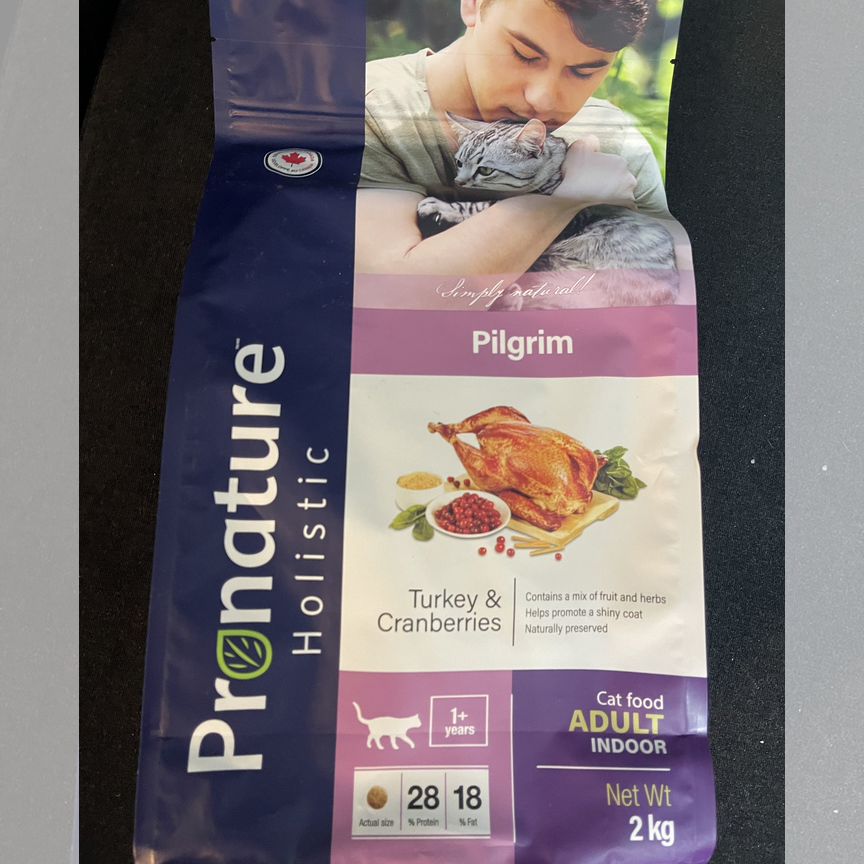 Корм для кошек сухой Pronature Holistic Pilgrim