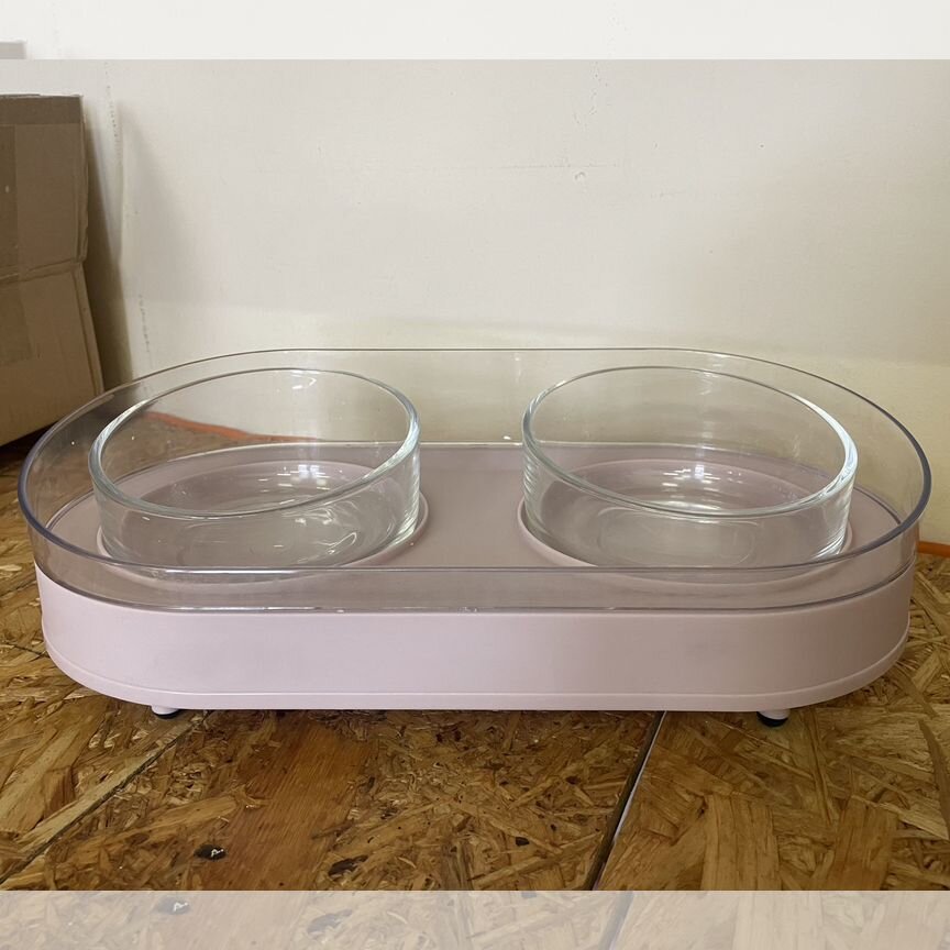 Миска для животных двойная