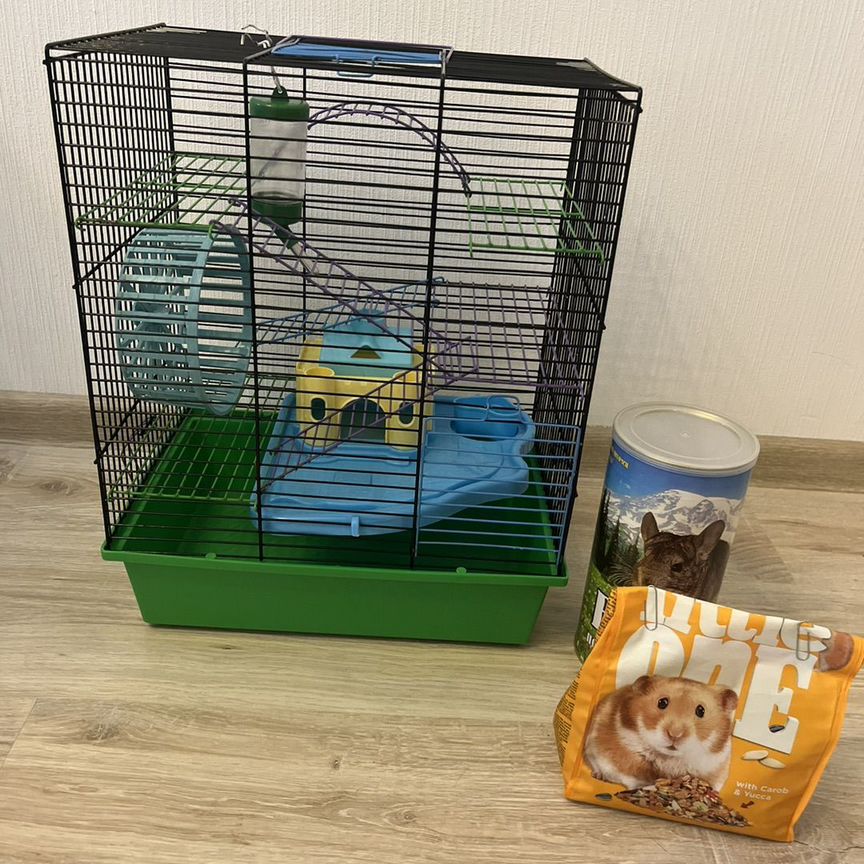 Клетка для хомяка бу