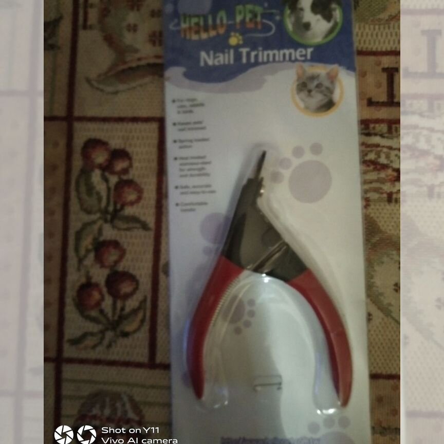 Новый когтевой триммер для кошек, собак, кроли