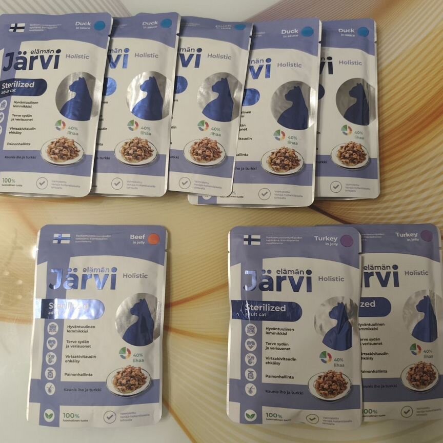 Влажный корм для кошек jarvi