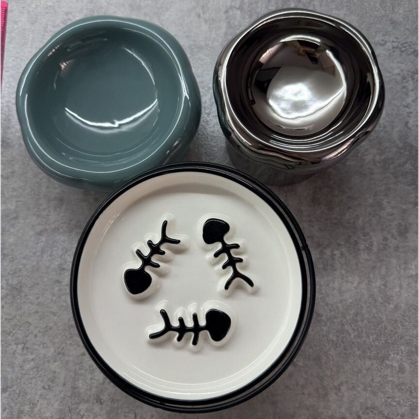 Миска для животных керамическая