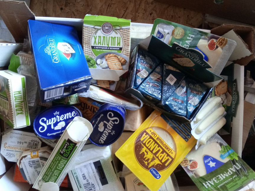 Списанные продукты корм для животных