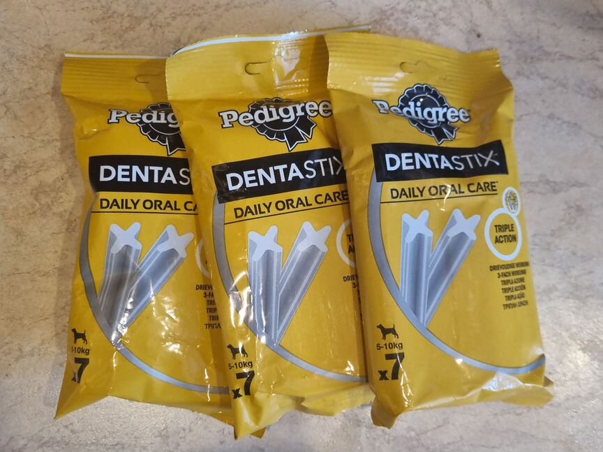 Зубные палочки для собак мелких пород Pedigree