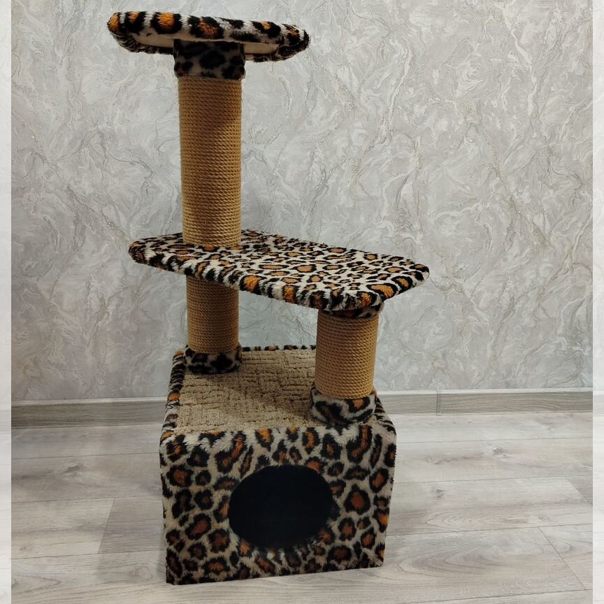 Когтеточка домик для кошки бу