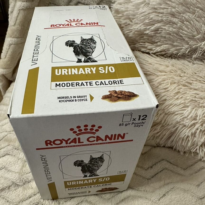 Влажный корм для кошек royal canin urinary