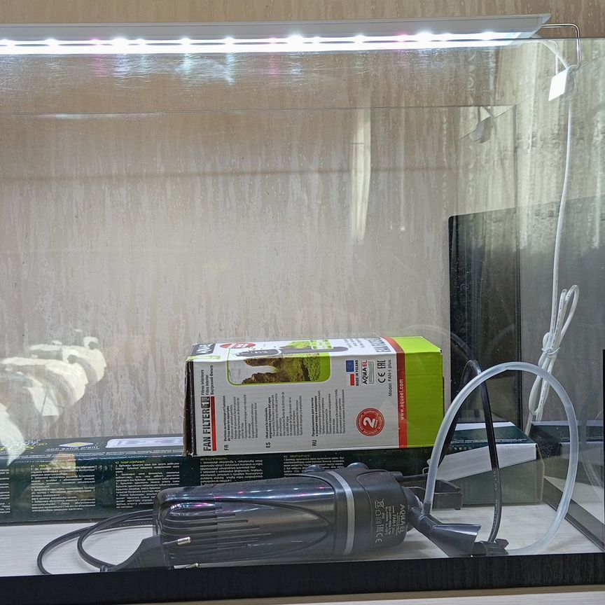 Аквариум 50 литров с фильтром и светильником