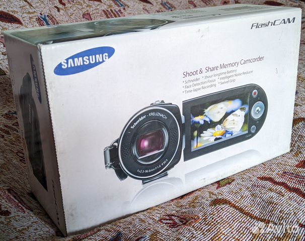 Видеокамера Samsung FlashCam SMX-F30BP PAL купить в Москве ...
