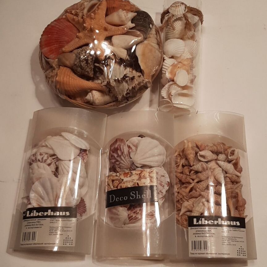 Ракушки для аквариума дизайна