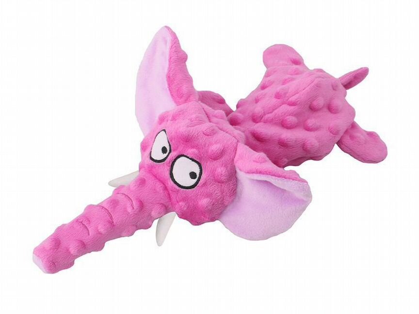 Игрушка для собак, звуковая, цвет розовый