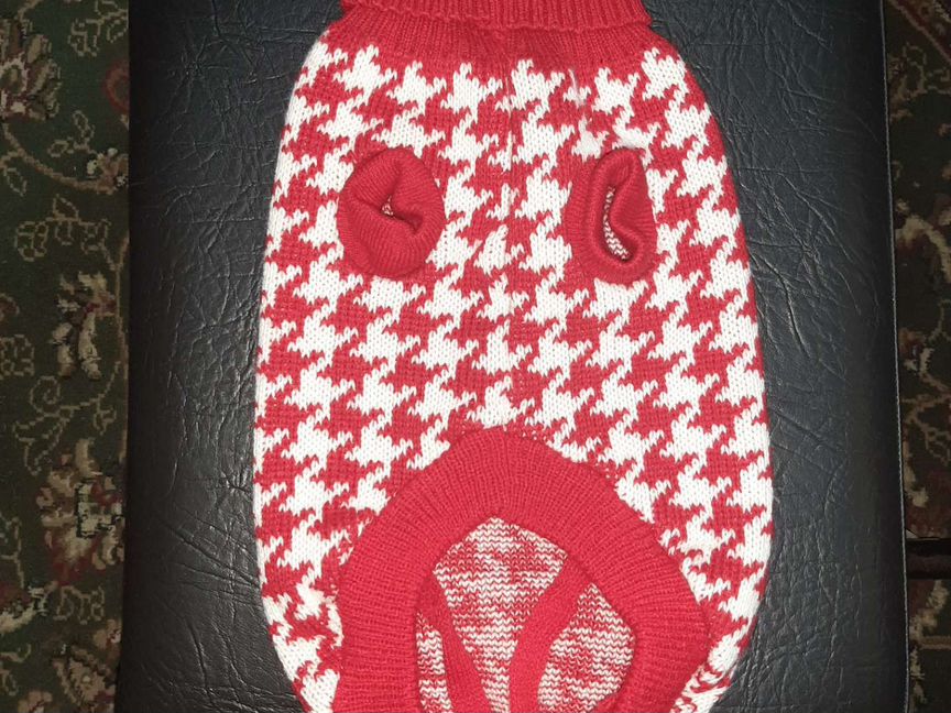 Тёплый свитерок на собачку или кота