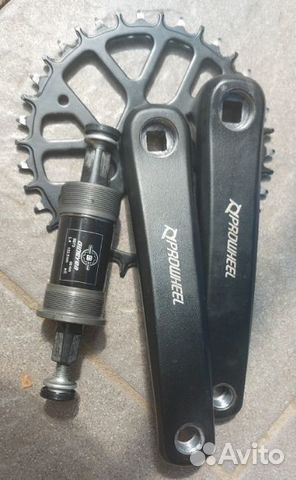 Система шатунов Prowheel PRO-D38 38T, Б/у купить в Краснодаре | Авито