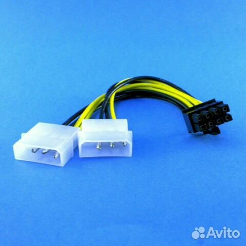 Переходник Molex - 8pin, Molex - 6pin купить в Самаре | Электроника | Авито