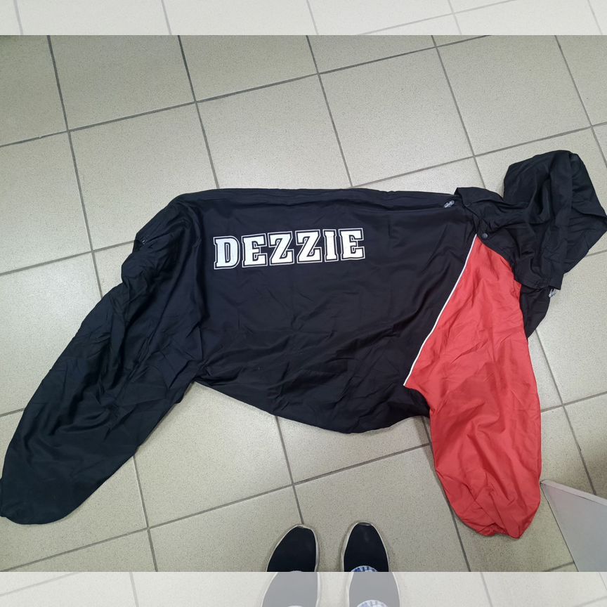 Дождевик для крупной собаки девочки