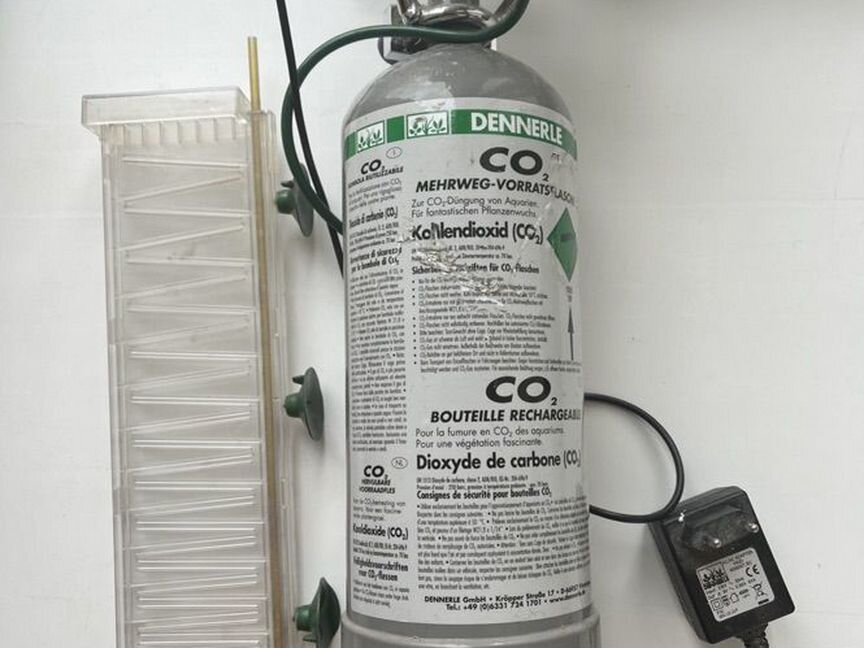 Установка по подаче углекислого газа в аквариум