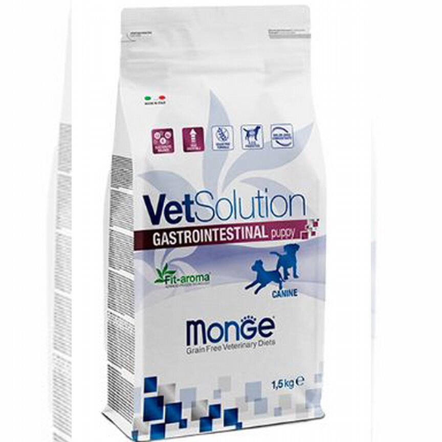 Корм для щенков Monge Gastrointestinal 1,5 кг