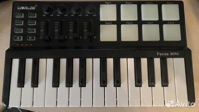 Midi-клавиатура Worlde Panda Mini 25 купить в Саранске | Хобби и отдых ...