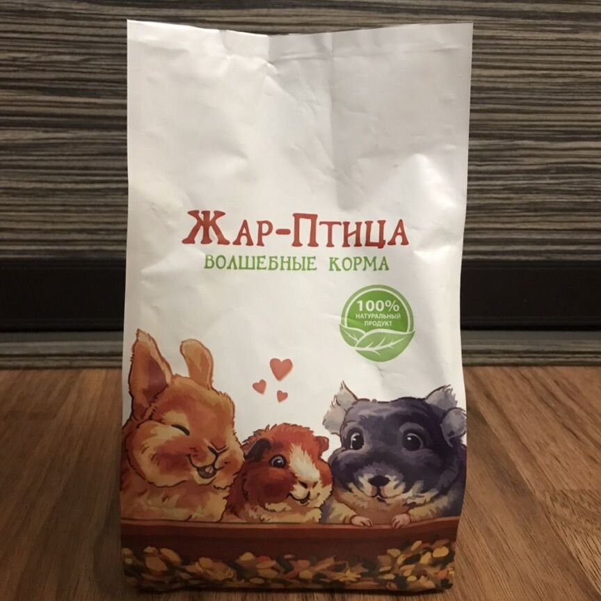 Корм для морских свинок Жар птица 900 гр