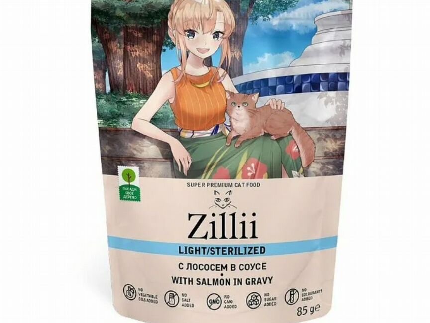 Влажный корм для кошек Zillii