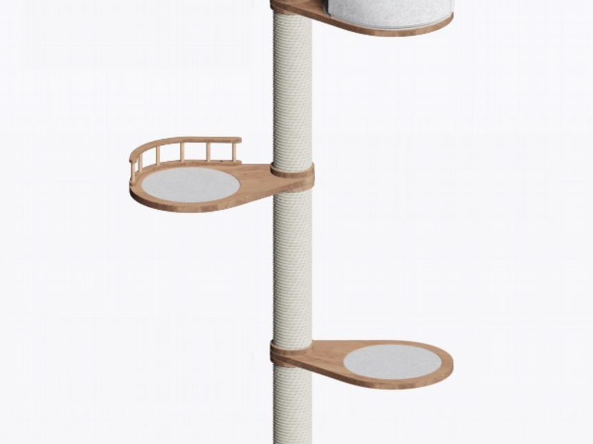 Когтеточка для кошек от пола до потолка бу