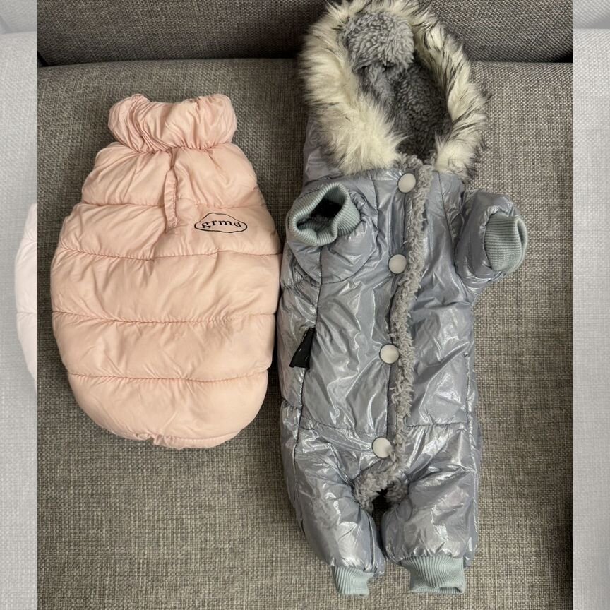 Одежда зимняя для собак мелких пород s