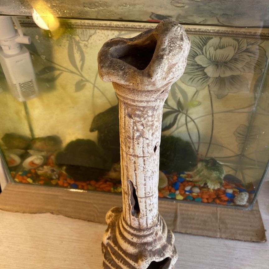 Декорации для аквариума бу