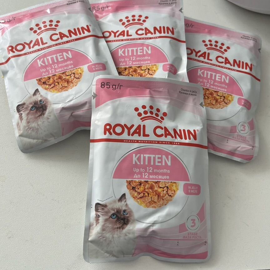 Корм для кошек royal canin желе