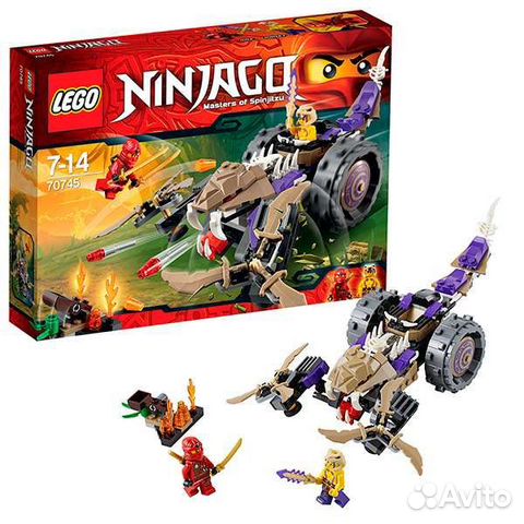 Lego Ninjago 70745 Конструктор лего Ниндзяго купить в Москве | Личные ...