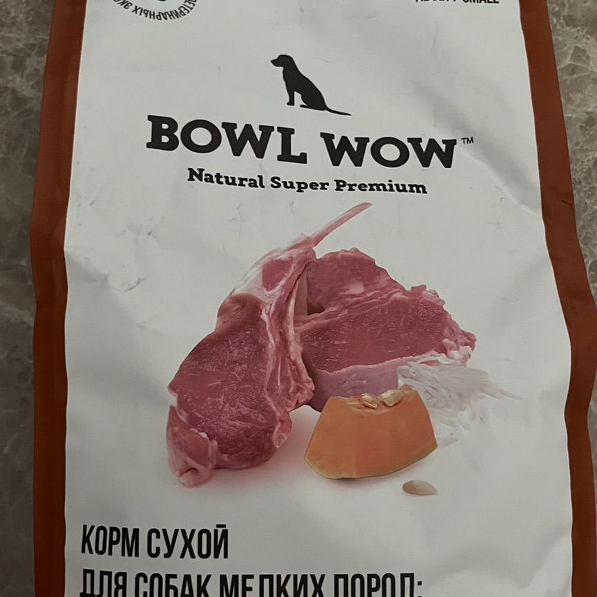 Корм для мобак Bowl wow