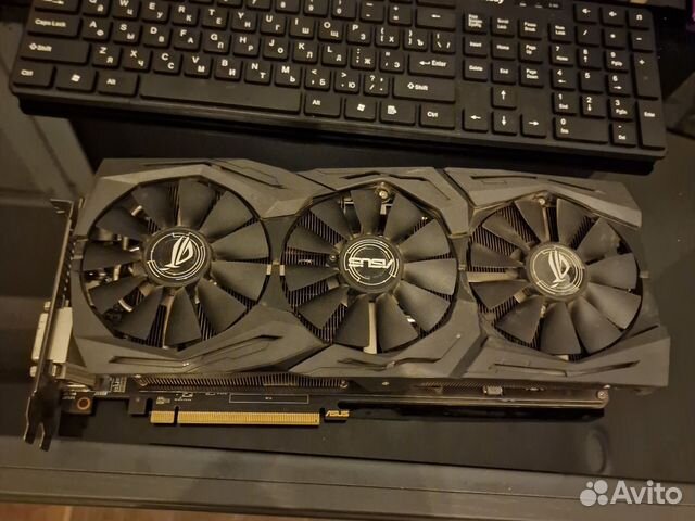 Radeon rx 580 8gb asus strix 4 карты купить в Москве | Электроника | Авито