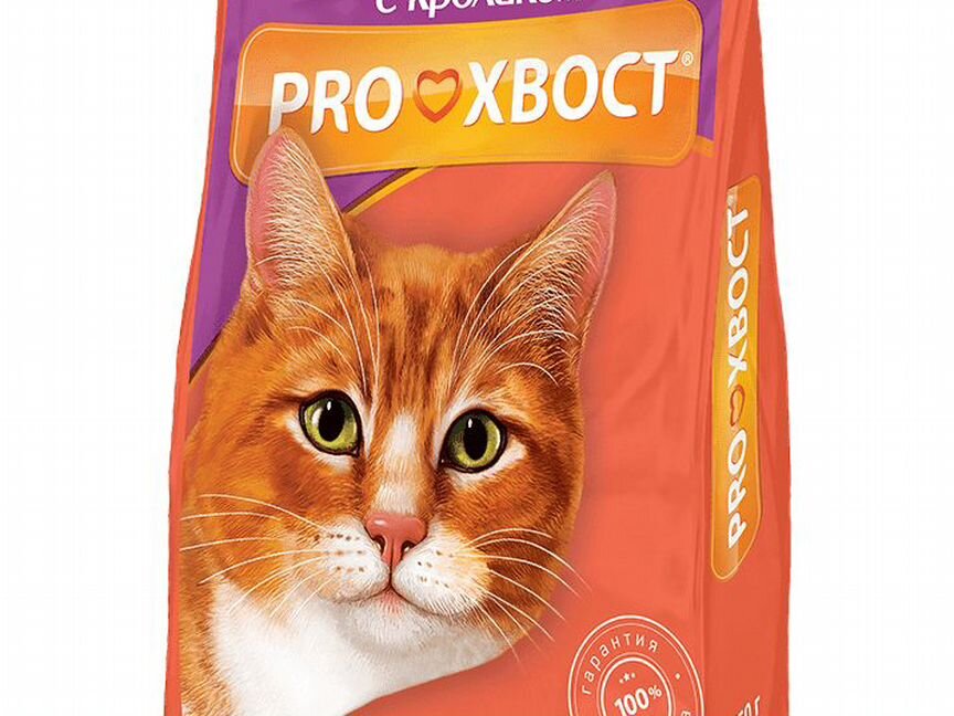 Корм Прохвост с кроликом для кошек