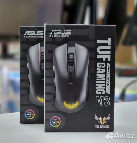 Игровая мышь Asus TUF Gaming M3 купить в Москве | Электроника | Авито