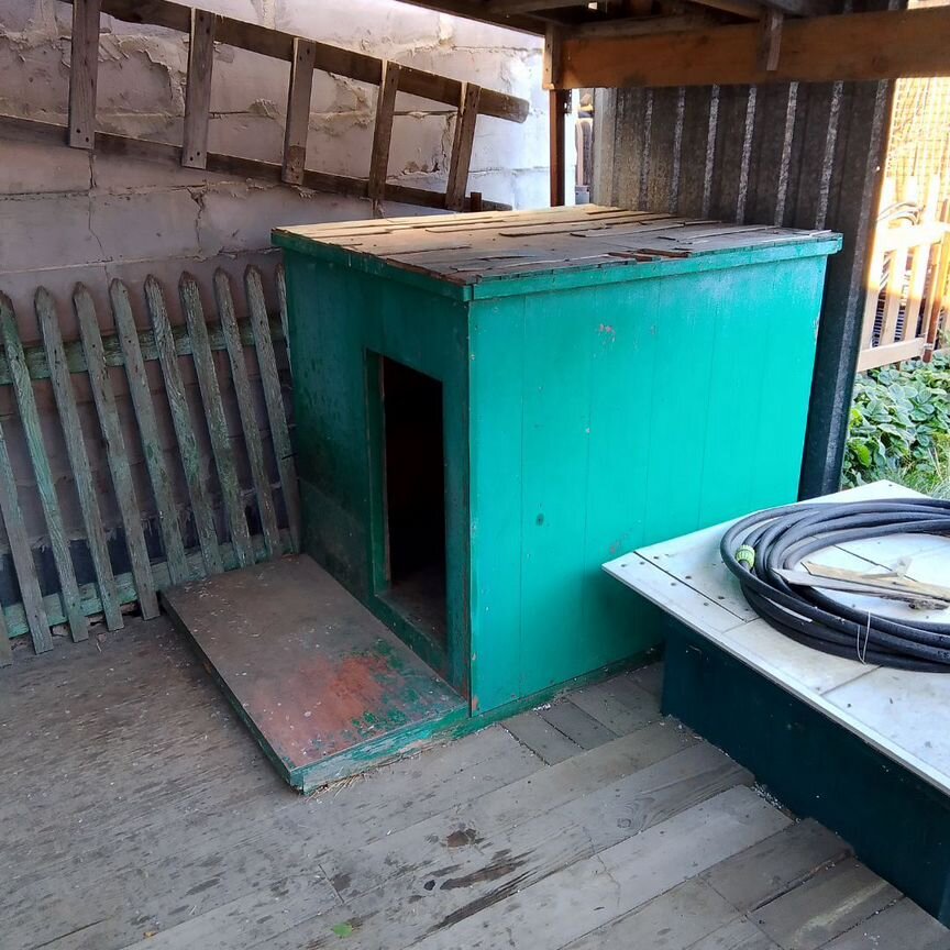 Будка для большой собаки утепленная