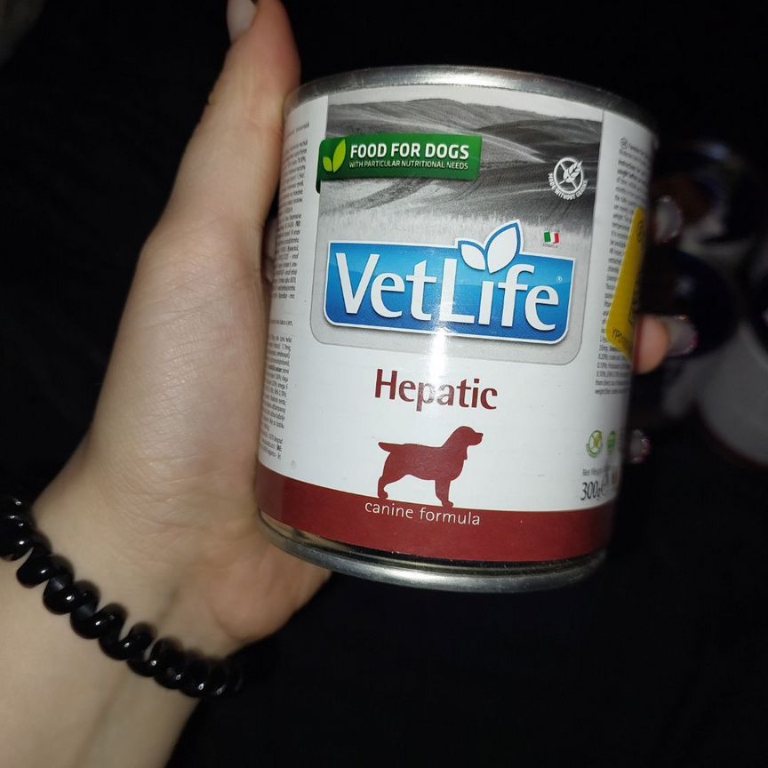 Vetlife hepatic консервы для собак