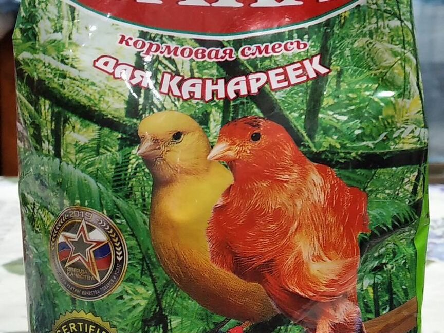 Продам корм для канареек