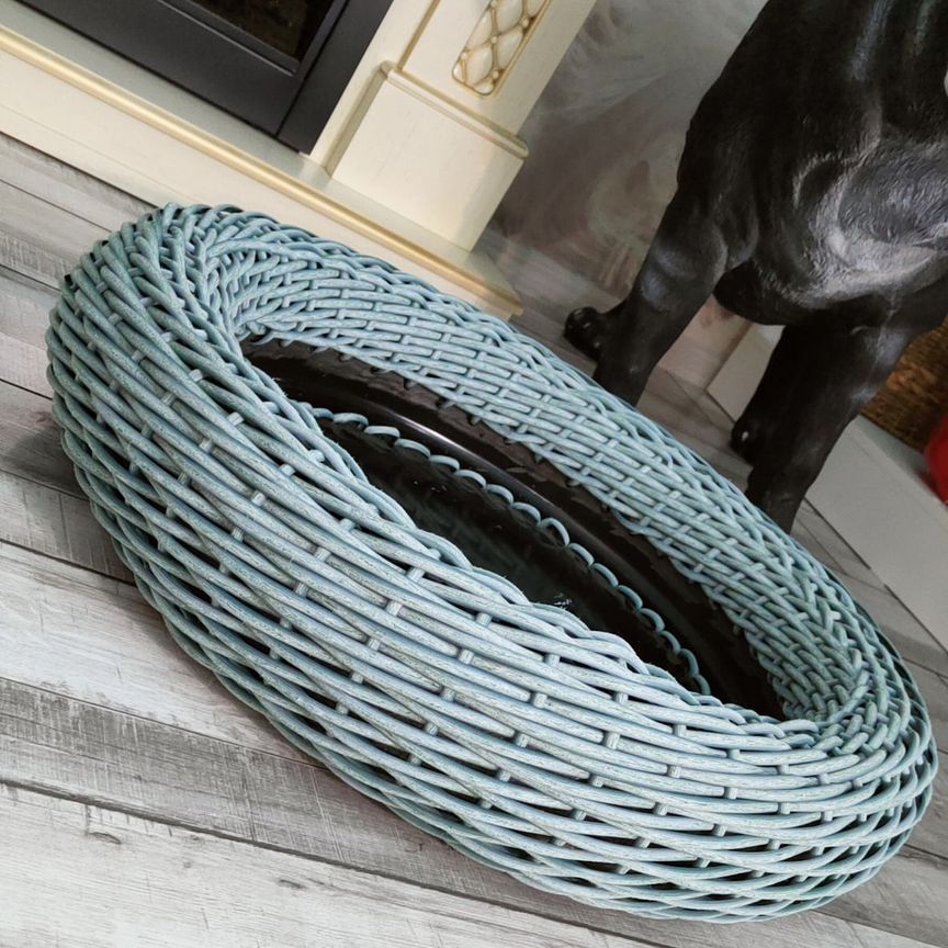 Лежанка для животных из ротанга