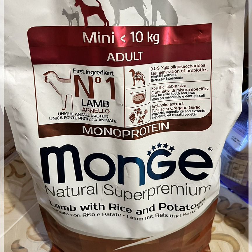 Корм для собак monge