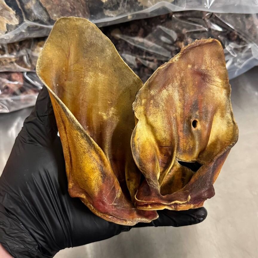 Говяжьи уши / Лакомства для собак 500 гр