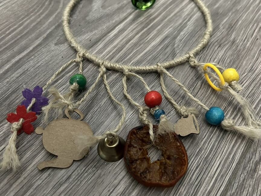 Игрушка для попугаев /качели для птиц / канареек