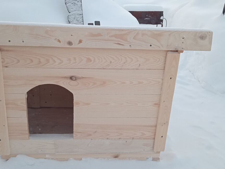 Будка для собаки утепленная