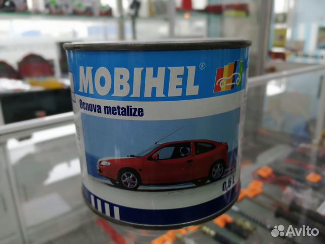 Автоэмаль Mobihel Рапсодия 448, 0.5 л купить в Москве | Авито