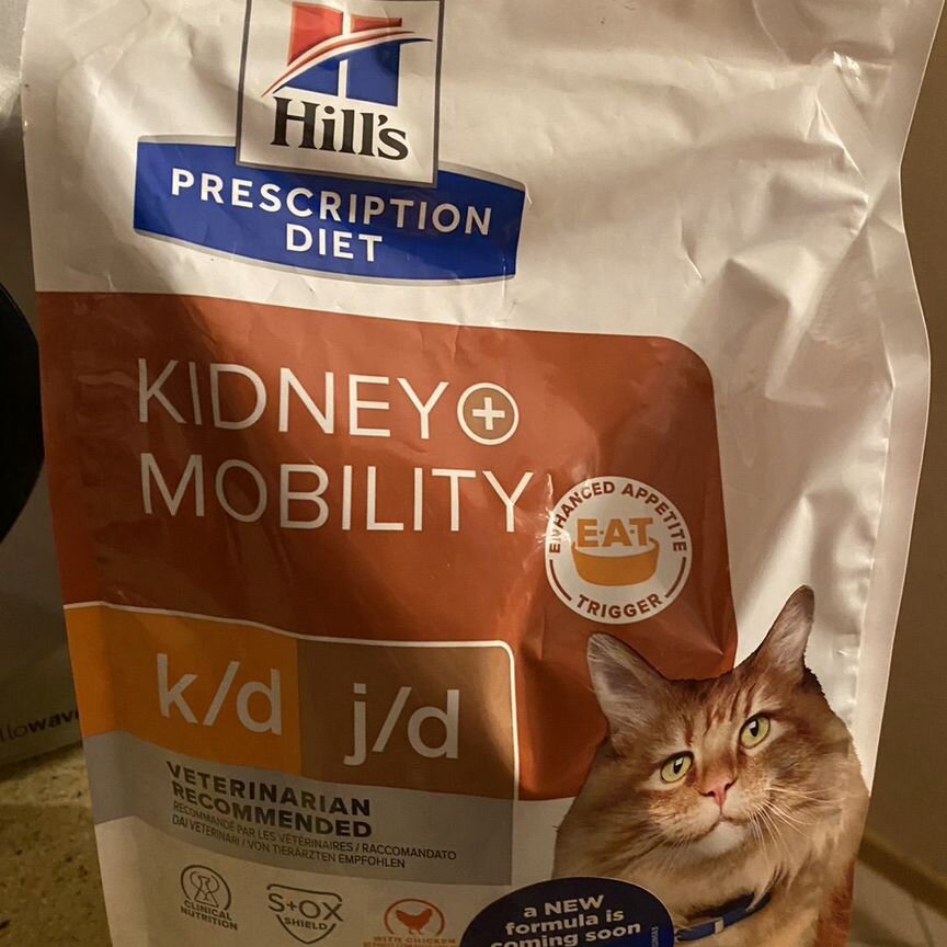 Корм сухой для кошек Hill's k/d j/d 1,5кг