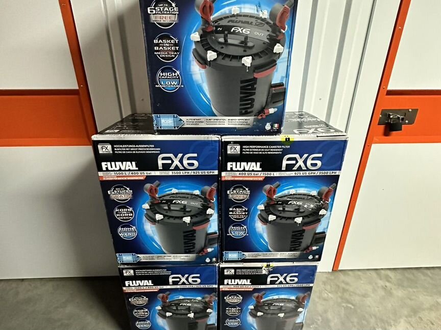 Внешний фильтр Fluval FX 6 новый/отправка